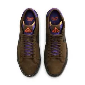 Nike Grant Taylor X Zoom Blazer Mid Pro Gt Sb Sneakers - Brown