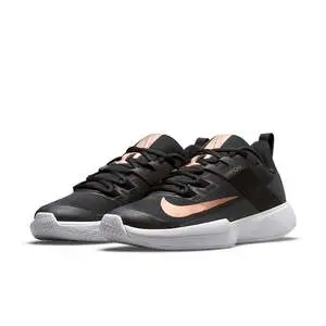 Nike Court Vapor Lite Sneakers - Black/gold/white