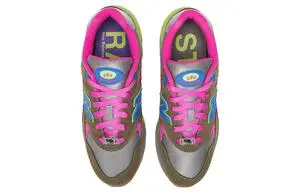 NEW BALANCE X Stray Rats 580 "dark Moss" Sneakers - Pink/green