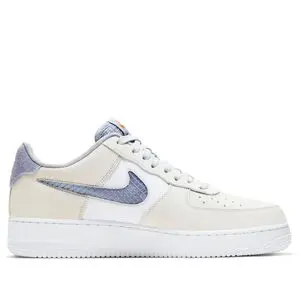 Nike Force 1 Low "indigo Fog" Sneakers - White/blue