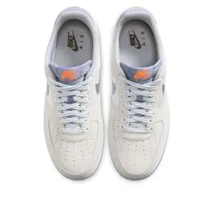 Nike Force 1 Low "indigo Fog" Sneakers - White/blue