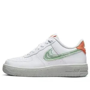 Nike Force 1 Crater 'brushstroke' Sneakers - White/green