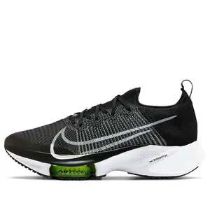 Nike Zoom Tempo Next% Flyknit - Black/white/volt
