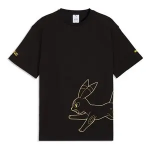 PUMA X Pokemon Relaxed Graphic T-shirt Black - Puma Black