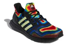 Adidas Ultraboost Dna Heat Map Sneakers - Black/red/blue