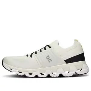 On Cloudswift 3 Ivory Black Sneakers - White/black