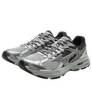 Mizuno Racer V2 "dark Sliver" Athletic Sneakers - Silver/grey