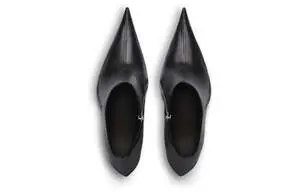 Balenciaga Witch 110mm Pointed Toe Zip-up Booties
