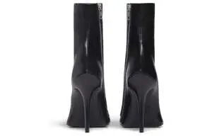 Balenciaga Witch 110mm Pointed Toe Zip-up Booties
