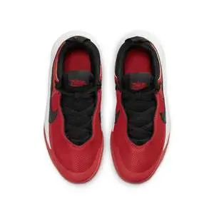 Nike Team Hustle D10 Athletic Sneakers - Red/black