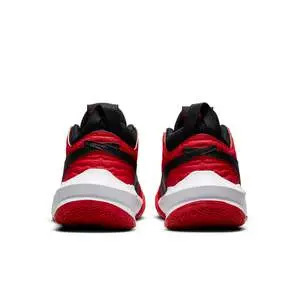 Nike Team Hustle D10 Athletic Sneakers - Red/black