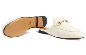 Gucci Princetown Leather Mules