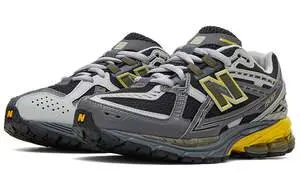 NEW BALANCE 1906r Athletic Sneakers - Grey/yellow