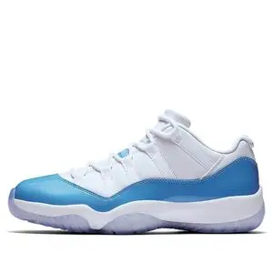 JORDAN Air Retro Low "unc" Sneakers - White/university Blue