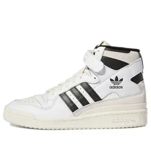 Adidas Forum 84 High Top Sneakers - White/gray/black