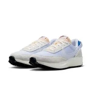 Nike Waffle Debut Vintage Low Top Sneakers - Gray/blue
