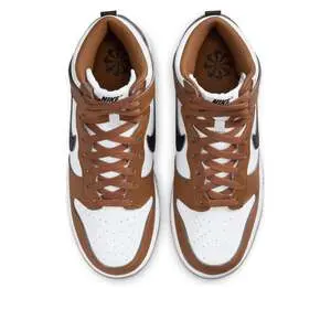 Nike Dunk High Next Nature Athletic Sneakers - Light British Tan/white/black