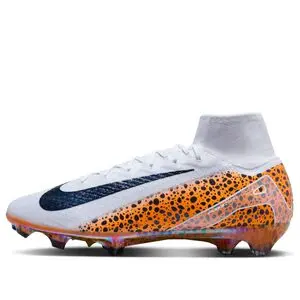 Nike Mercurial Superfly Elite Electric Pack 'olympic Safari' High-top Cleats - White/black/orange