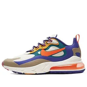 Nike Max 270 React Sneakers - Blue/orange