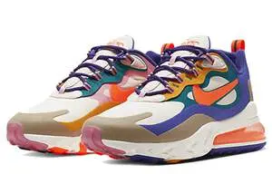 Nike Max 270 React Sneakers - Blue/orange