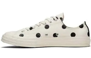 CONVERSE Comme Des Garcons X Chuck Taylor All Star 70 Low Polka Dot Sneakers