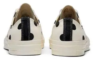 CONVERSE Comme Des Garcons X Chuck Taylor All Star 70 Low Polka Dot Sneakers