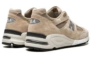 NEW BALANCE X Kith 990v2 Made In Usa Sneakers - Light Brown