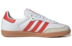 Adidas Samba Og Low Top Sneakers - Cloud White/solar Red/off White