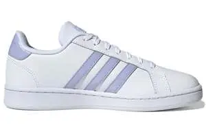Adidas Grand Court Sneakers - White/purple