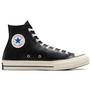 CONVERSE Chuck 70 Hi Top Leather Sneakers - Black