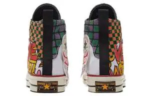 CONVERSE Chuck 70 High Top "jfg Graphic Tee Collage - Red/purple