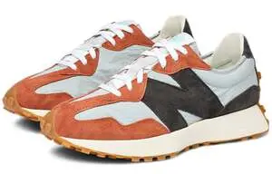 NEW BALANCE 327 "rust Brown" Athletic Sneakers - Brown/grey