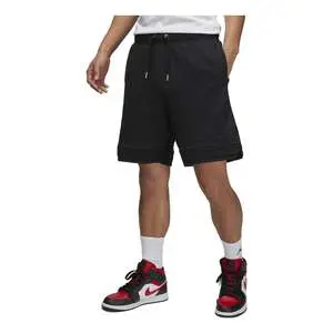 JORDAN Essentials Statement Fleece Shorts - Black