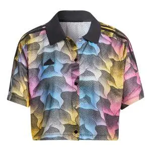 Adidas Tiro Print Mesh Shirt - Black/multicolor