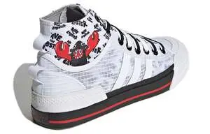Adidas Nizza High Top Lace-up Sneakers