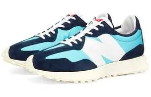 NEW BALANCE 327 "wax Blue" Sneakers - Black/blue
