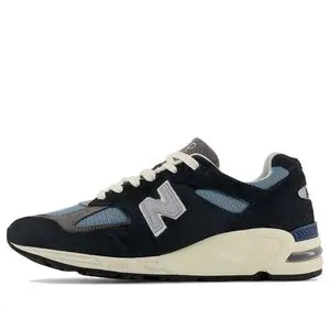 NEW BALANCE New Balance Teddy Santis X 990v2 Made In USA "Navy" Blue/gray/white