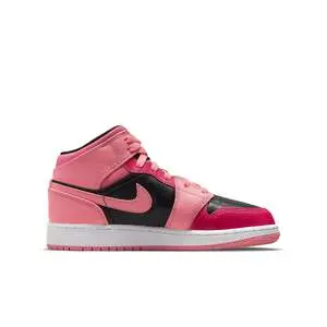 JORDAN 1 Mid Se - Pink/red/black