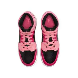JORDAN 1 Mid Se - Pink/red/black