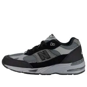 NEW BALANCE 991 Lace-up Sneakers - Black/grey