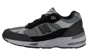 NEW BALANCE 991 Lace-up Sneakers - Black/grey