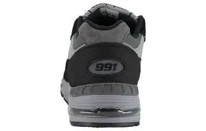 NEW BALANCE 991 Lace-up Sneakers - Black/grey