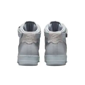 Nike Force 1 High '07 Premium Shoes - Wolf Grey/volt/metallic Silver