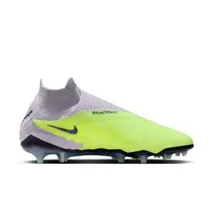 Nike Phantom Gx Elite Gripknit Df Fg Football Boots - Barely Volt/barely Grape/gridiron