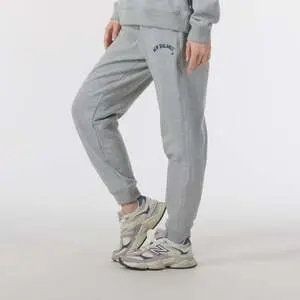 NEW BALANCE Wordmark Logo Jogging Pants - Grey