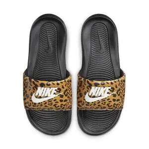 Nike Victori One Printed Slide Cheetah Print - Black/leopard