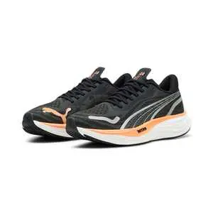 PUMA Velocity Nitro 3 Running Shoes - Black/silver/neon Citrus