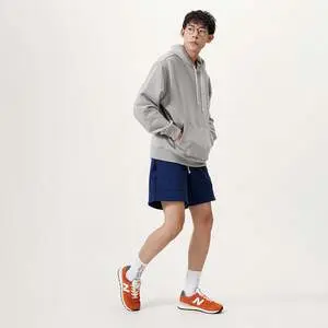 NEW BALANCE 574 "orange Burst" Lace-up Sneakers - Orange/white