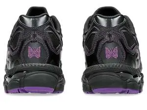 Asics X Needles Gel-nyc "black Purple" Sneakers - Black/purple