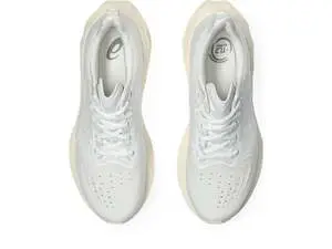 Asics Novablast 4 Athletic Sneakers - White/beige
